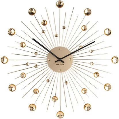 Nástěnné hodiny Espirio 50 cm, zlatá