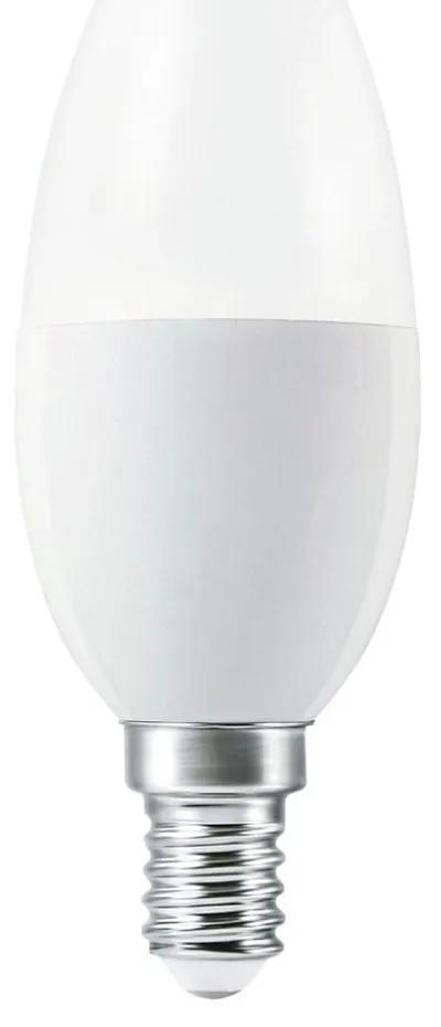 Svíčková zigbee LED stmívatelná žárovka E14 4,9 W CLASSIC B, teplá bílá
