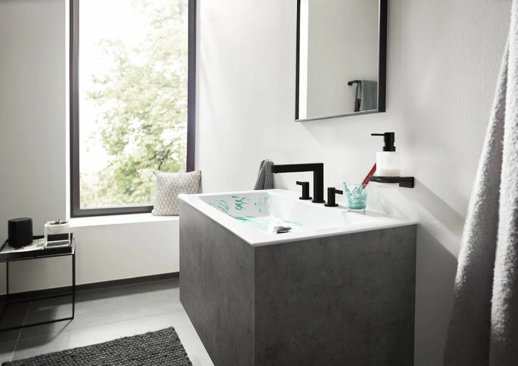 Hansgrohe AddStoris, dávkovač tekutého mýdla, matná černá, HAN-41745670