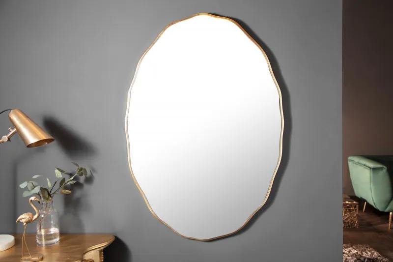 Noble Home Zlaté nástěnné zrcadlo Elegancia