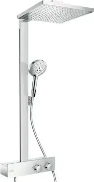 Hansgrohe Raindance E - Sprchový set | s termostatem | 30x30 cm | chro