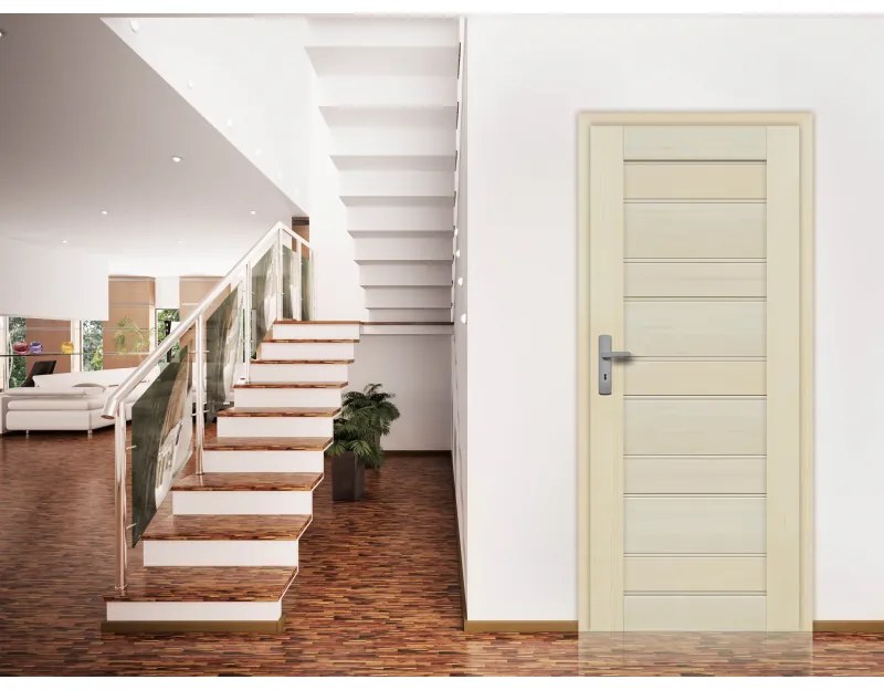 Interiérové dveře Radex dřevěné MARBELLA Plné Šířka dveří: 60 cm, Otvírání dvěří: Levé