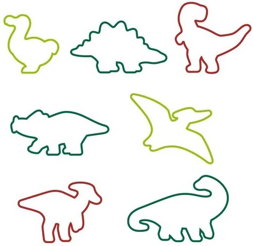 TESCOMA Vykrajovátka dinosauři DELÍCIA KIDS, 7 ks