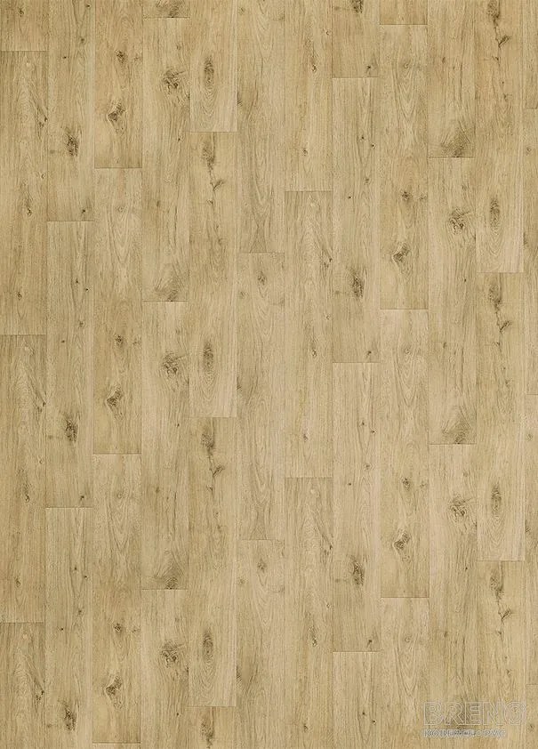 Breno PVC MAXIMA PLUS Ohrid Oak S53 (591-15) – světlé dřevo, šíře 400 cm