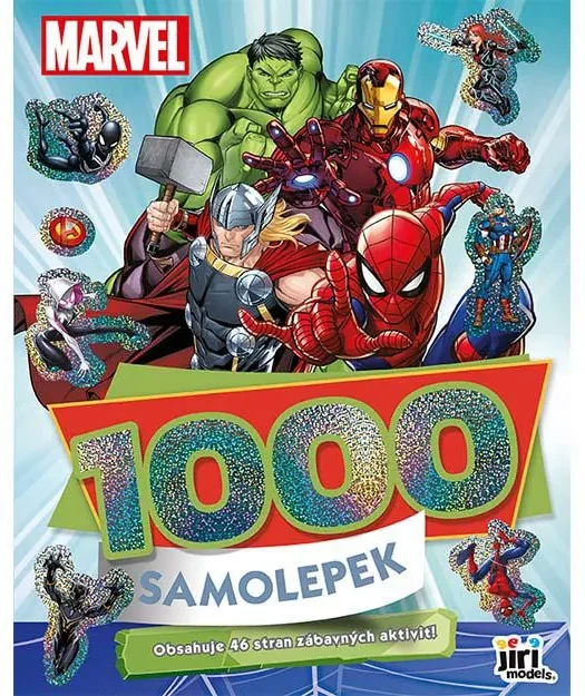 Jiri Models 1000 samolepek s aktivitami Marvel | BIANO