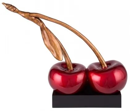 COCTAIL CHERRY EARRING SCULPTURE
