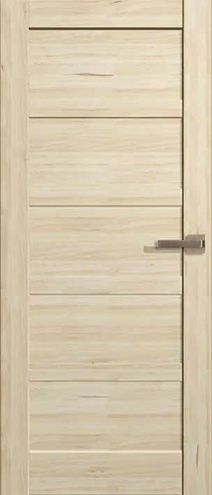 Interiérové dveře vasco doors BRAGA plné, model 1 Průchozí rozměr: 70 x 197 cm, Orientace dveří: Levé dveře, Dekor: Buk jasmínový