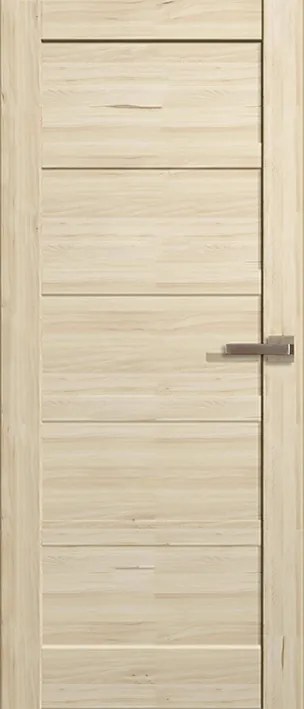 Interiérové dveře vasco doors BRAGA plné, model 1 Průchozí rozměr: 70 x 197 cm, Orientace dveří: Levé dveře, Dekor: Dub stříbrný