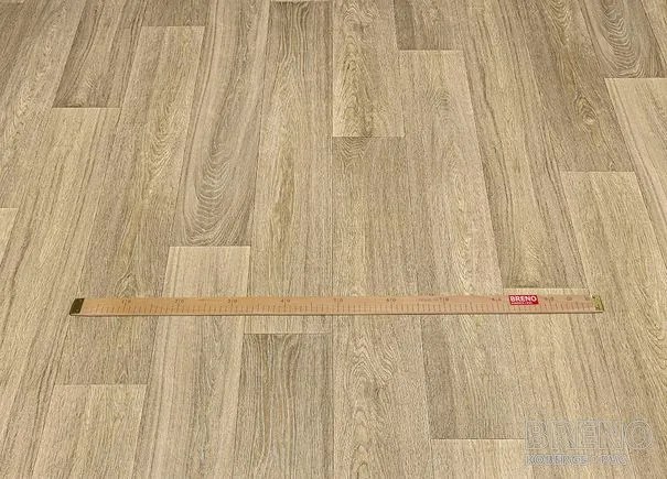 Breno PVC SMARTEX Pure Oak 160M – světlé neutrální dřevo, šíře 200 cm
