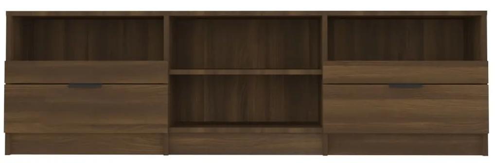 TV skříňka hnědý dub 150 x 33,5 x 45 cm kompozitní dřevo - Default Title