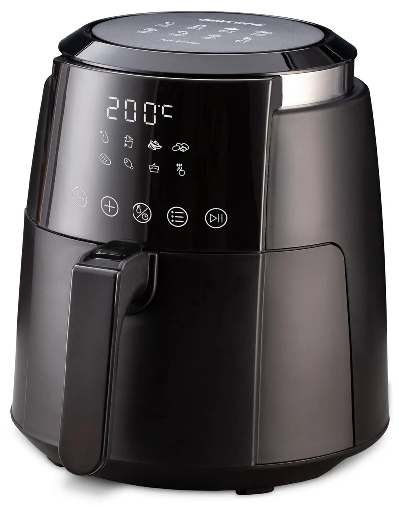 Delimano Horkovzdušná fritéza Deluxe Noir 1500W