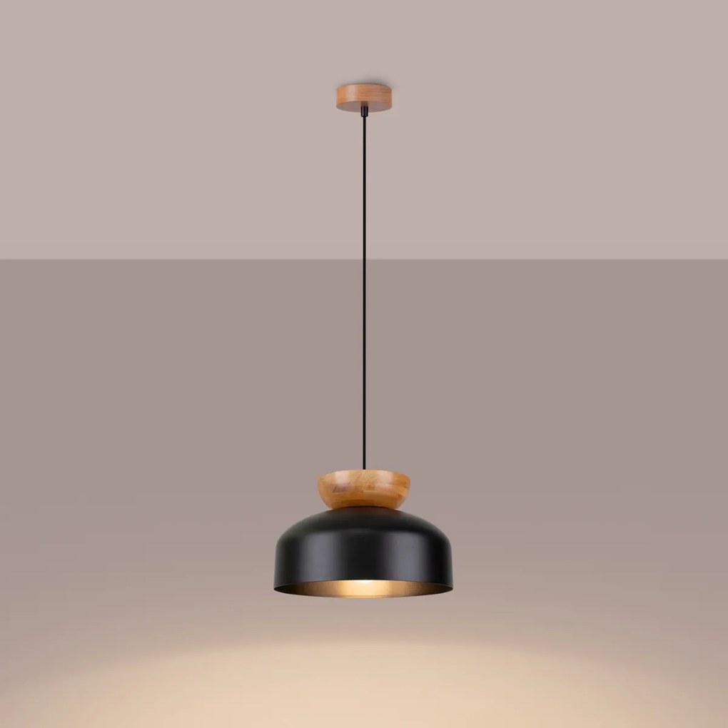 Sollux Lighting Závěsné svítidlo MARION černé