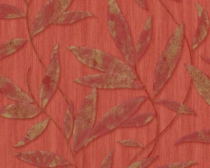 A.S. Création 32880-2 tapety na zeď Siena | 0,53 x 10,05 m | zlatá, červená vliesová tapeta na stěnu 328802