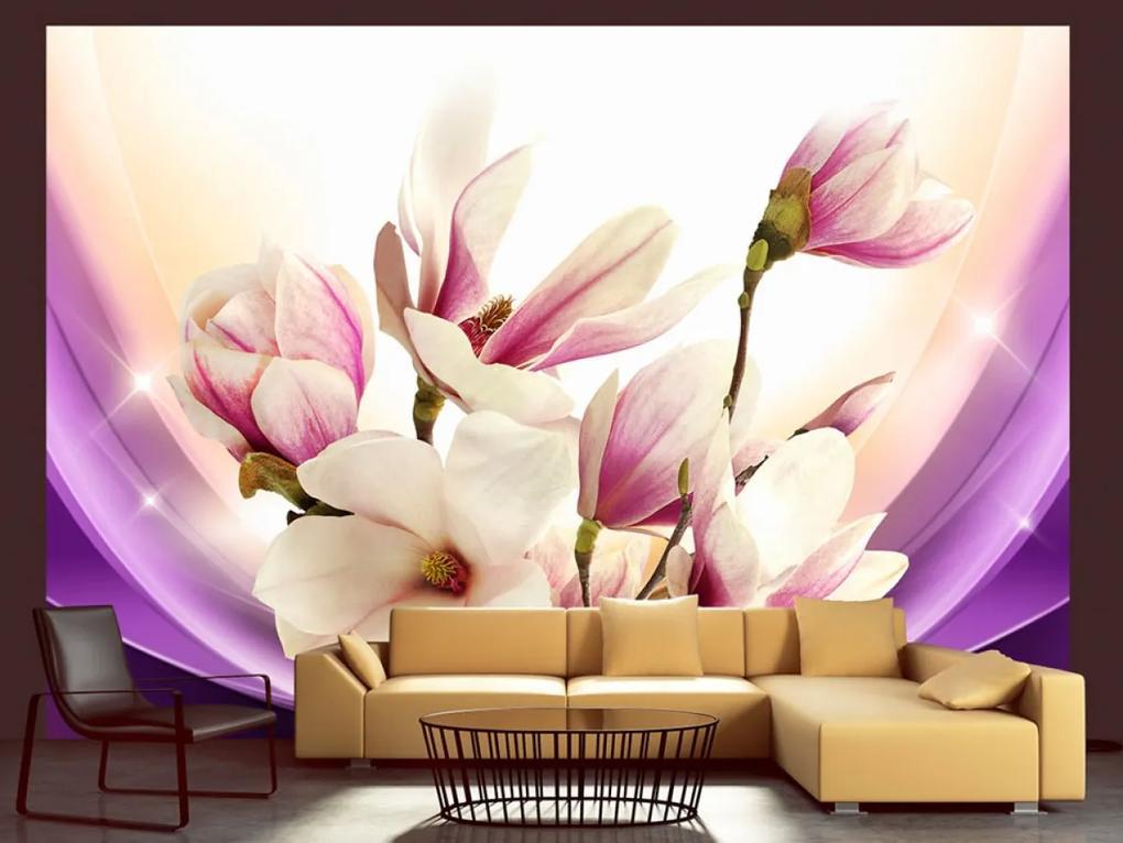 Fototapeta - Proměny magnolie (150x105 cm) - Murando DeLuxe