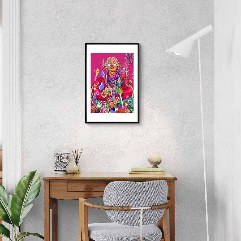 Vincent Chignier | Pop Exotic Rám: Černý, Velikost: 70 x 50 cm