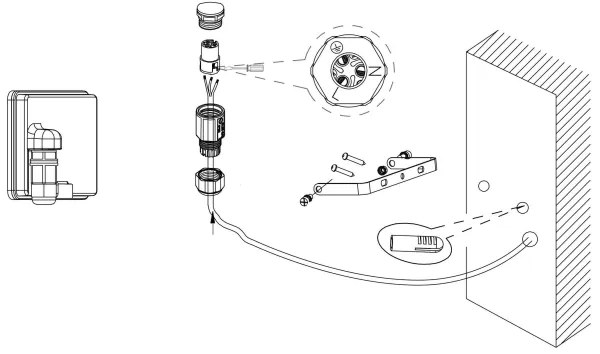 Eglo 97456 - LED Reflektor FAEDO 3 LED/20W/230V IP65