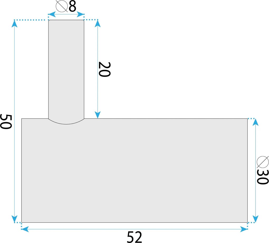 Rea Prism, 1-háček na ručník, 9706, měděná matná, REA-98019