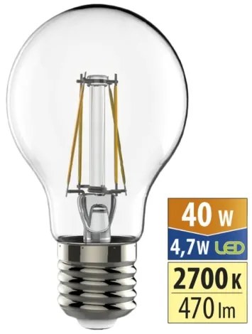 LED žárovka E27 McLED 4,7W (40W) teplá bílá (2700K) ML-321.063.87.0
