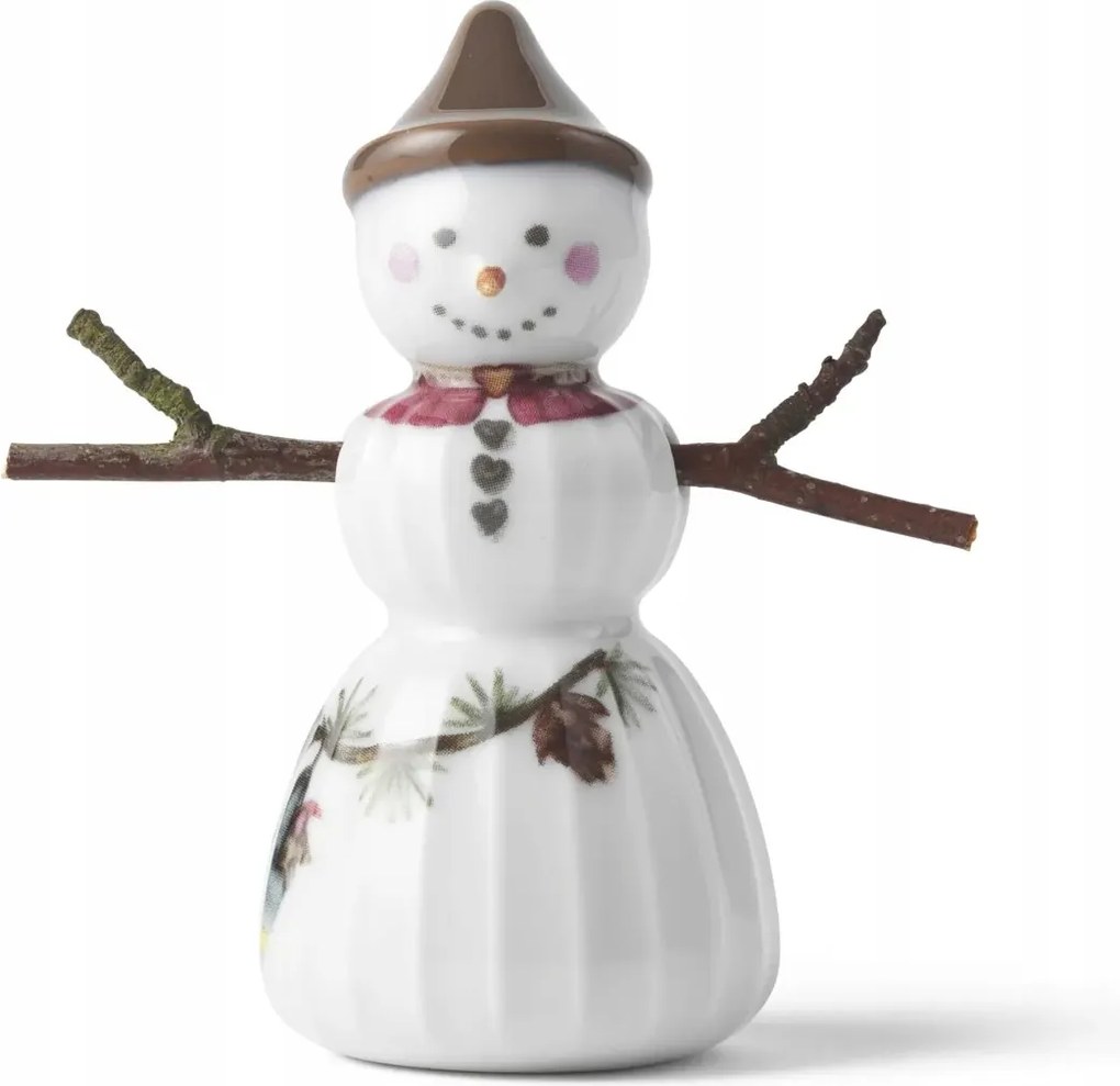 Kähler Hammershøi Christmas Vánoční figurka Sněhulák Dívka 8 cm
