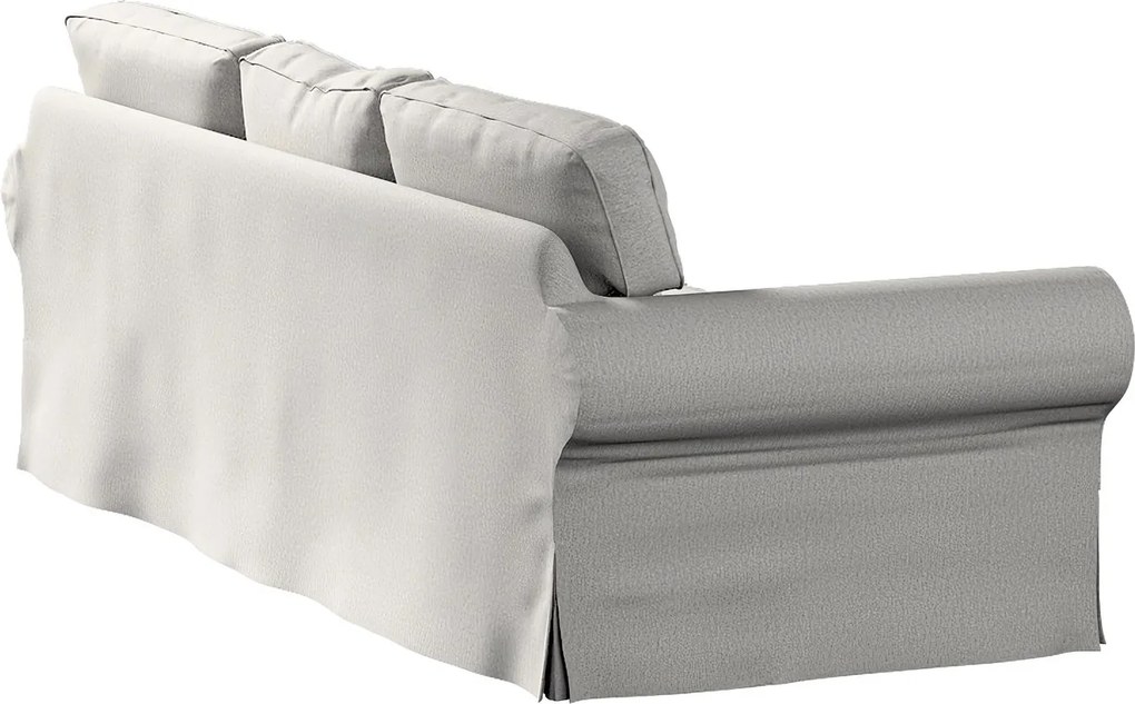 Potah na pohovku IKEA Ektorp 3-místná rozkládací, NOVÝ MODEL 2013 barva šedá látka pletený vzor