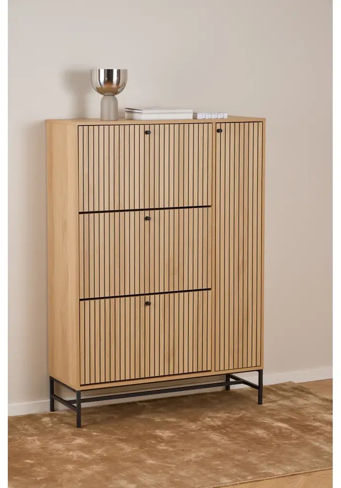 Botník Albany 98 cm dub přírodní