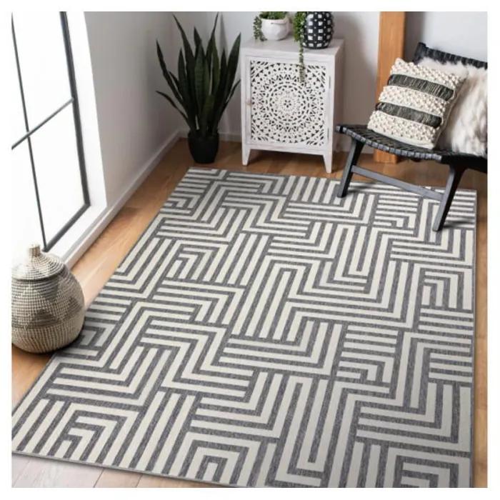 Kusový koberec Lanos šedý 120x170cm