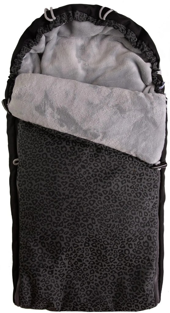 BabyMatex Spací pytel na kočárek Cocoon black leopard TDS100C-09