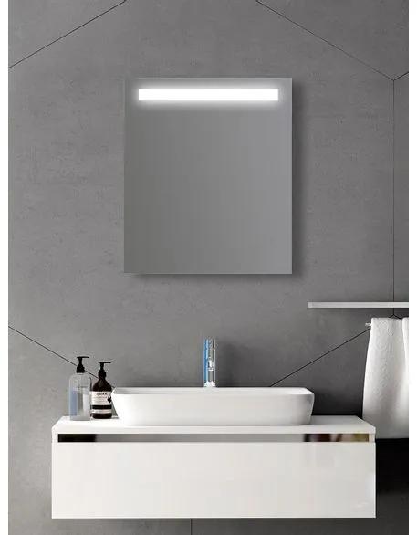 Amirro Luna Zrcadlo 60 x 70 cm s LED osvětlením s vypínačem, 902-005