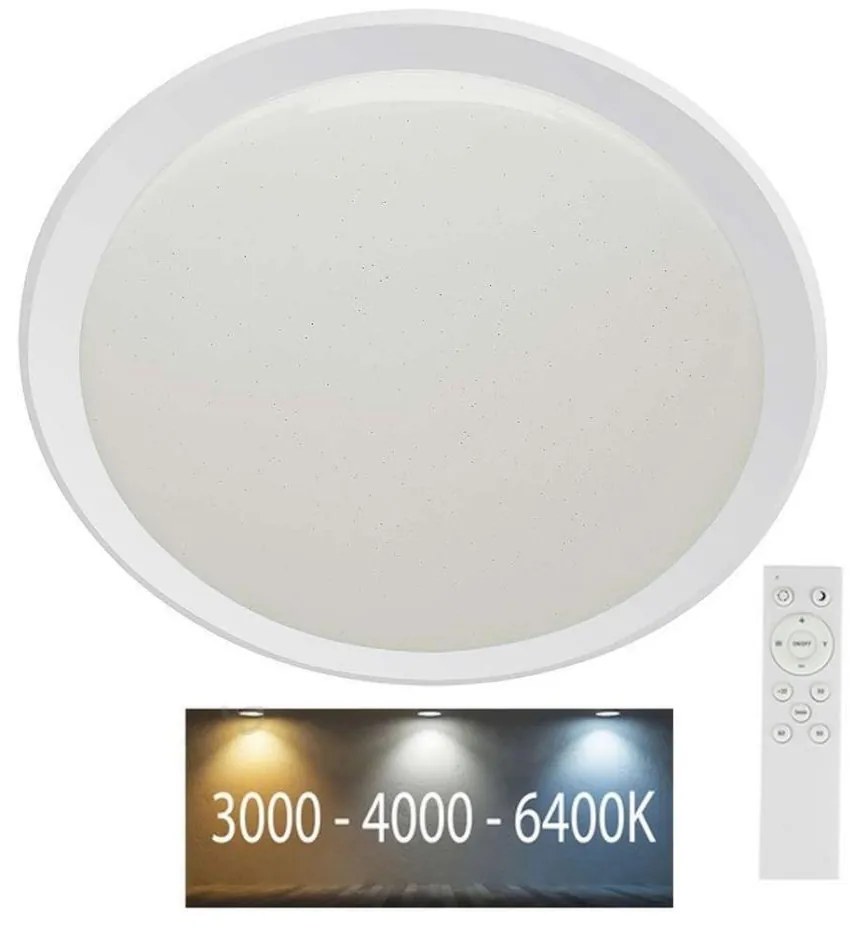 LED Stmívatelné stropní svítidlo LED/40W/230V 3000K/4000K/6500K + DO
