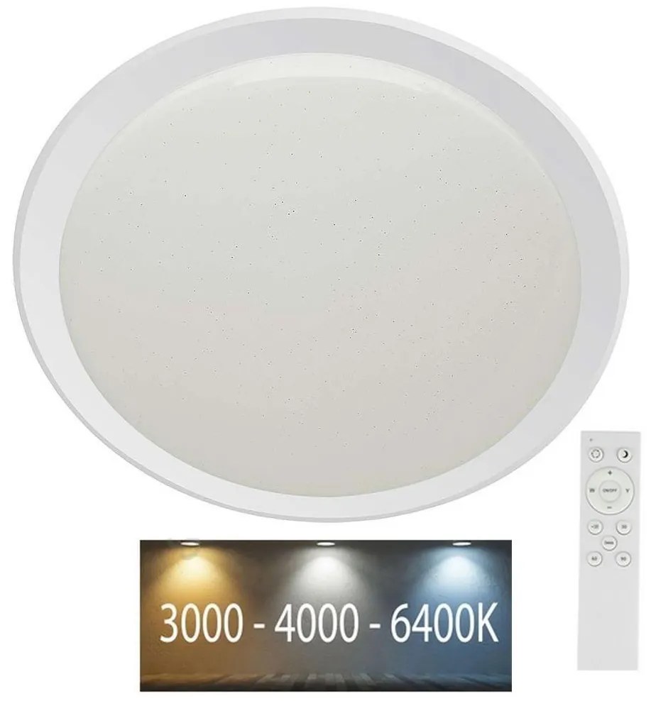 V-Tac LED Stmívatelné stropní svítidlo LED/40W/230V 3000K/4000K/6500K + DO VT0881