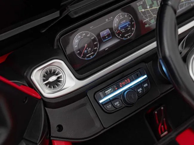 Elektrické autíčko Mercedes Benz G63 AMG XXL červené
