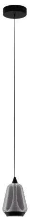 Minimalistický lustr Alish 1 Černá
