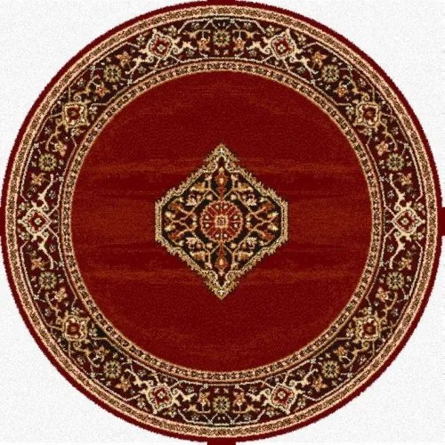 Kusový koberec Uriasz rubin kruh Kruh průměr 100 cm