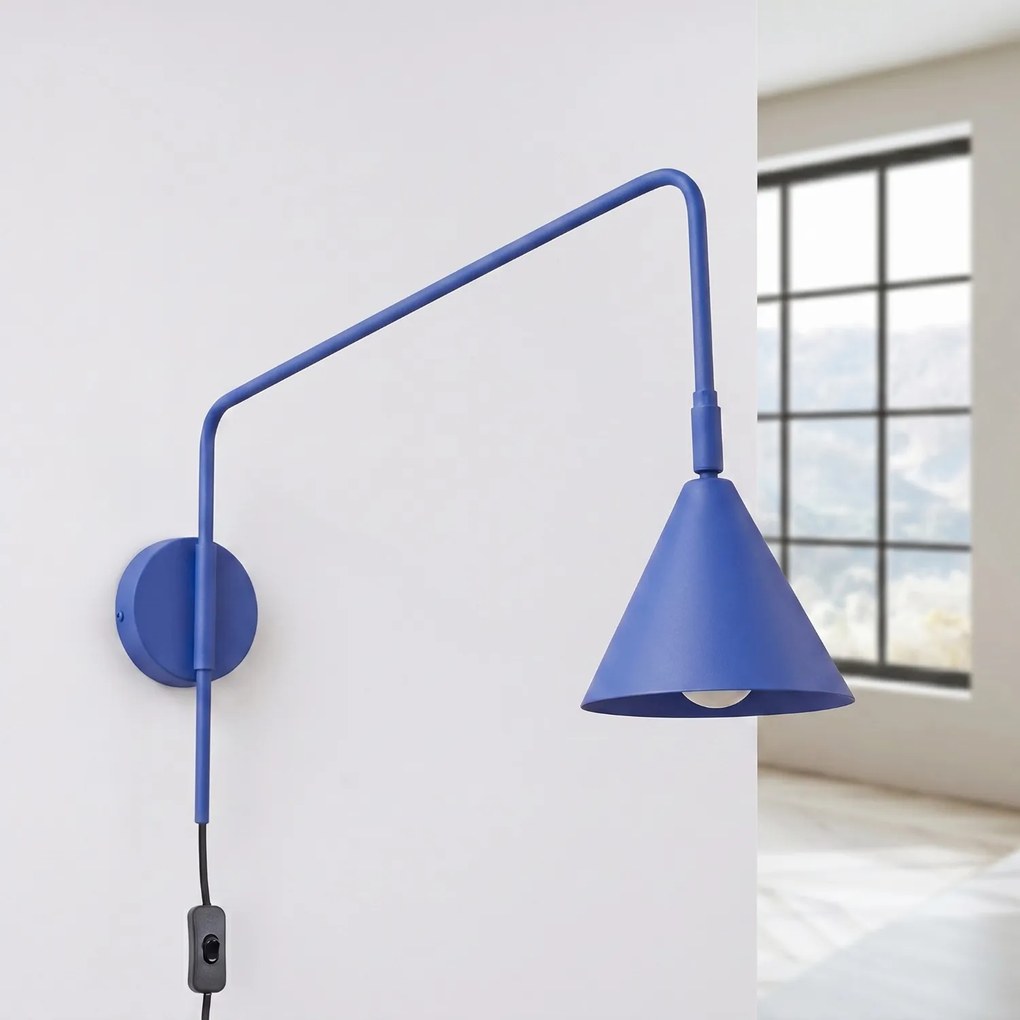Sollux Lighting Nástěnné svítidlo NOX ultramarín