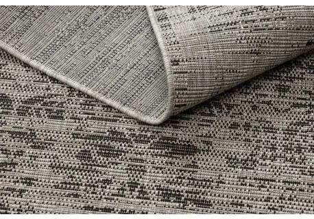 Dywany Luszczow Kusový koberec SIZAL FLOORLUX 20211 stříbro / černý Rozměr koberce: 120 x 170 cm