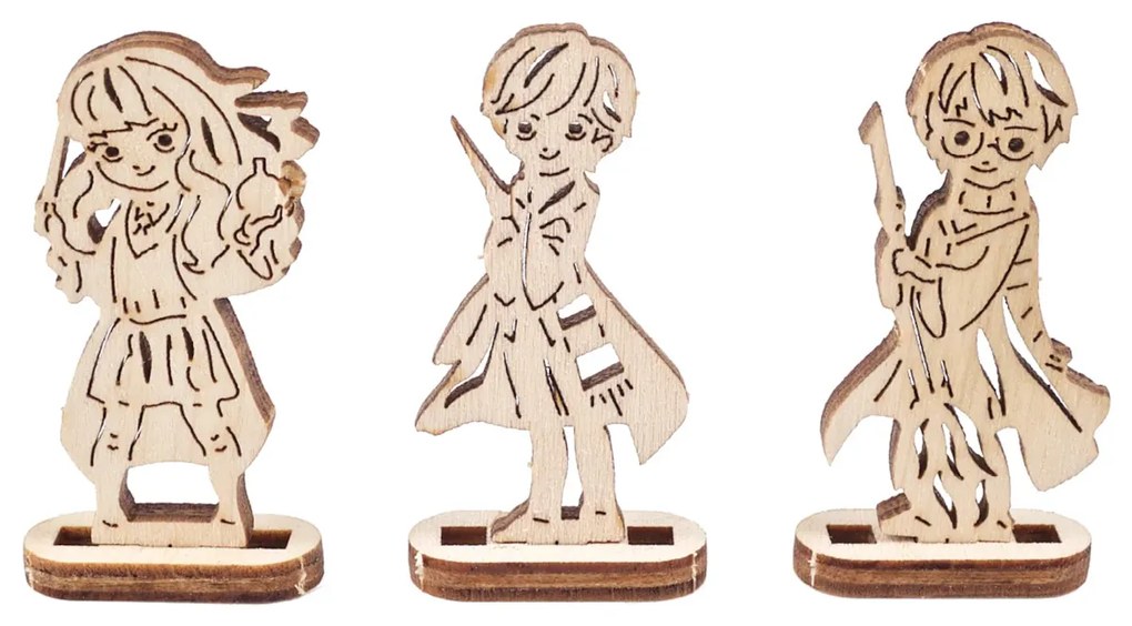 Ugears 3D dřevěné mechanické puzzle Harry Potter Bradavický expres