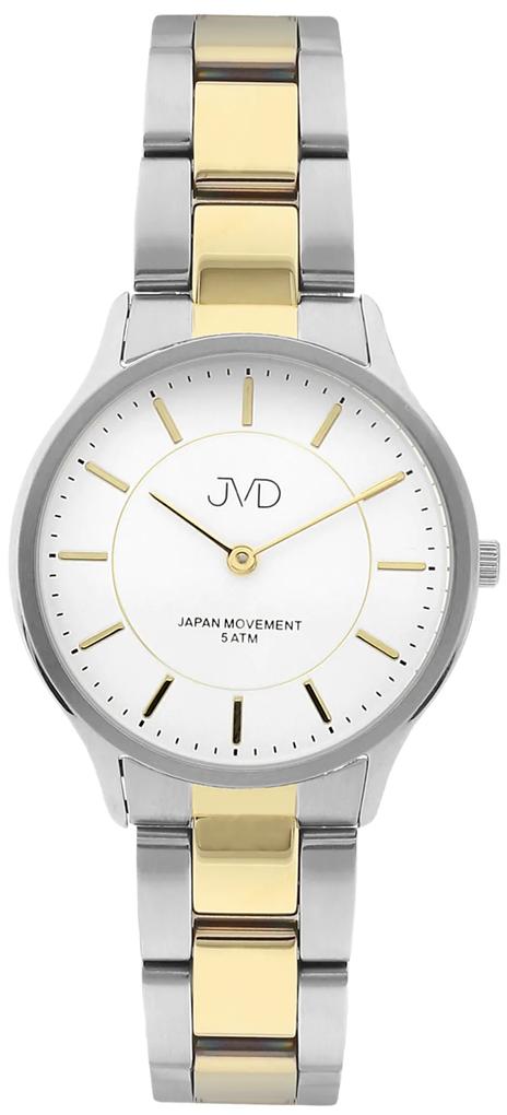 Dámské ocelové voděodolné náramkové hodinky JVD J4168.1