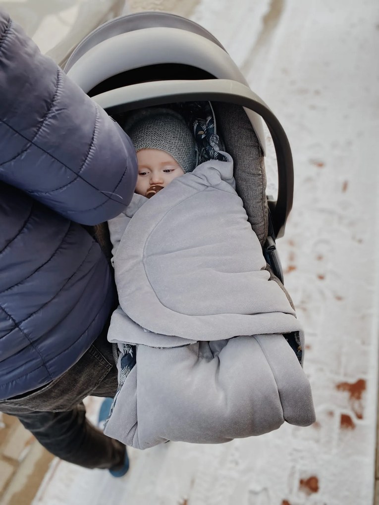 Sleepee Fusak do autosedačky pro miminko JUNGLE, KHAKI