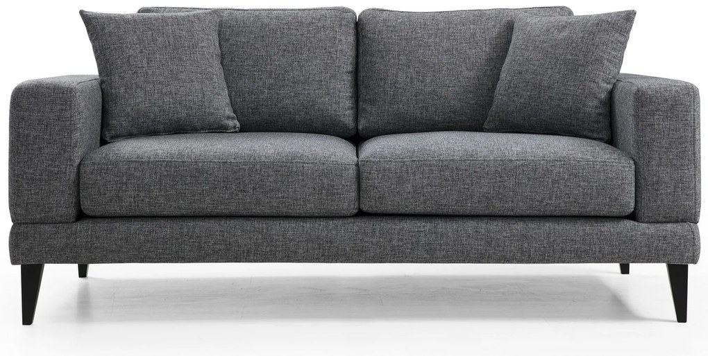 Hanah Home Dvoumístná pohovka NORDIC šedá 180 cm 560ARE1504