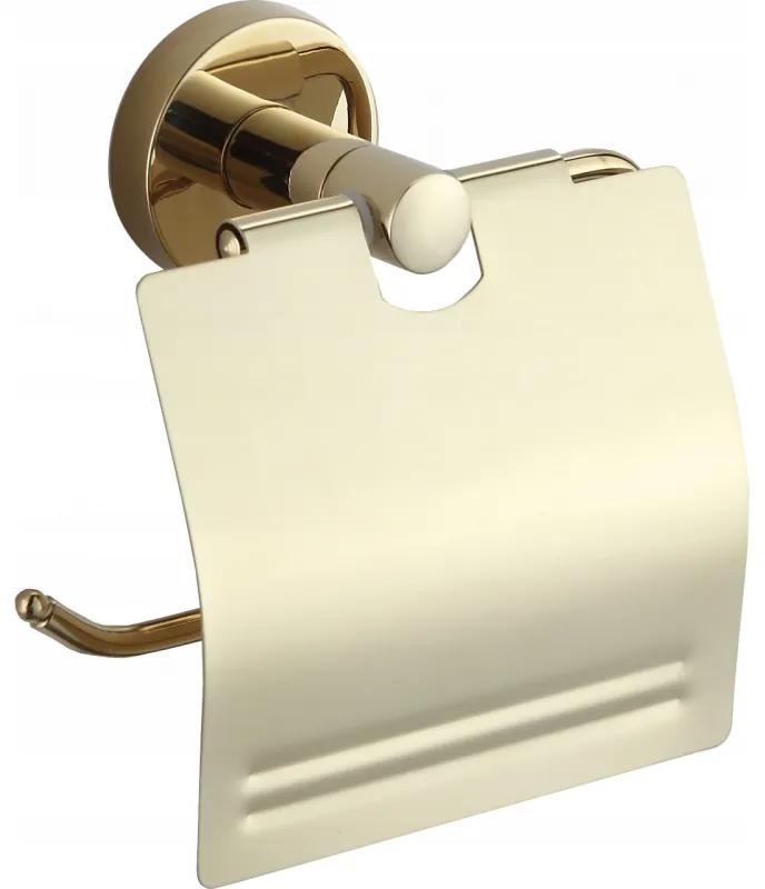 Mexen Remo držák na toaletní papír, Zlatá - 7050733-50