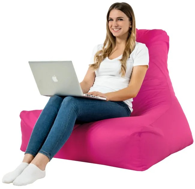Křeslo Bali nylon růžové