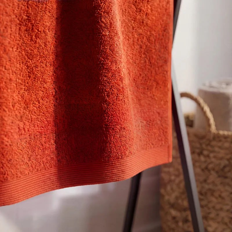 SCANquilt modalový ručník MODAL SOFT cihlová osuška 100 x 150 cm