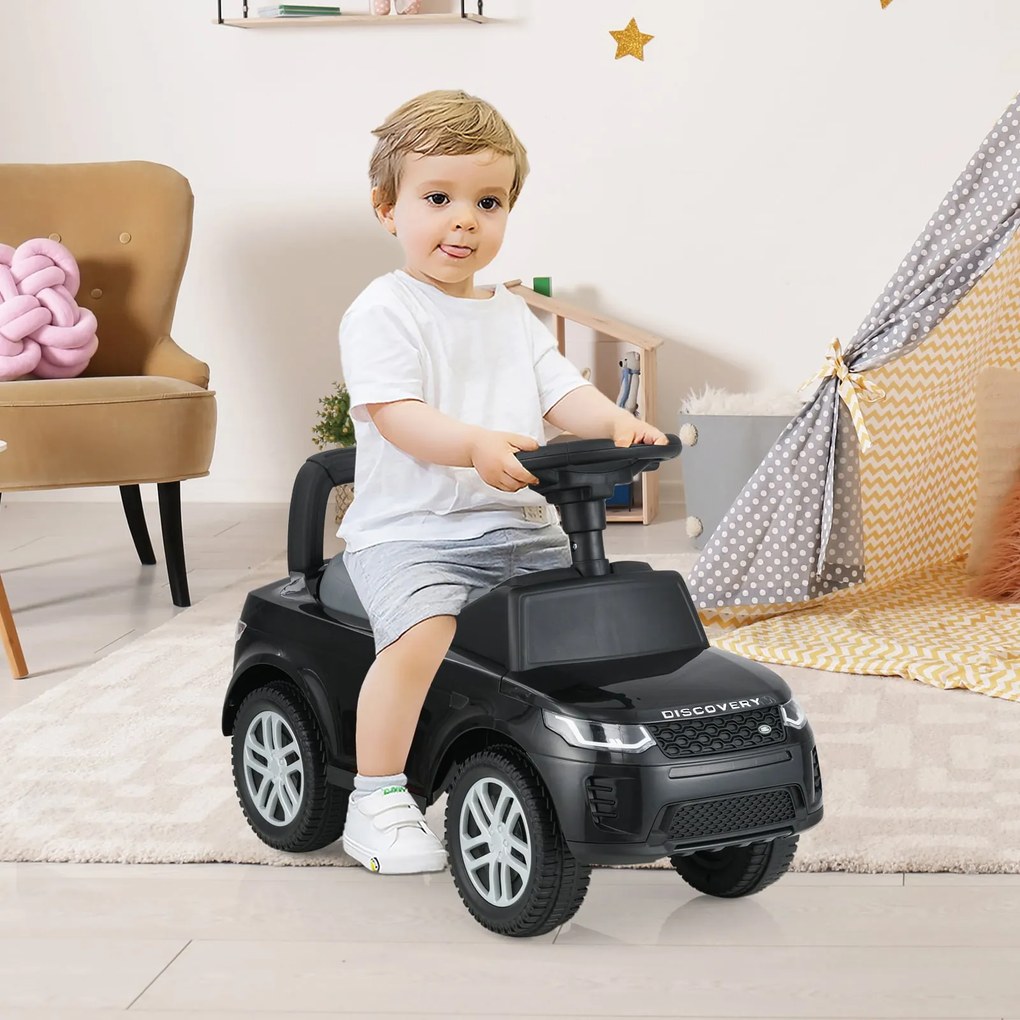 Costway Pojízdné auto s úložným prostorem, pojízdné auto, dětské