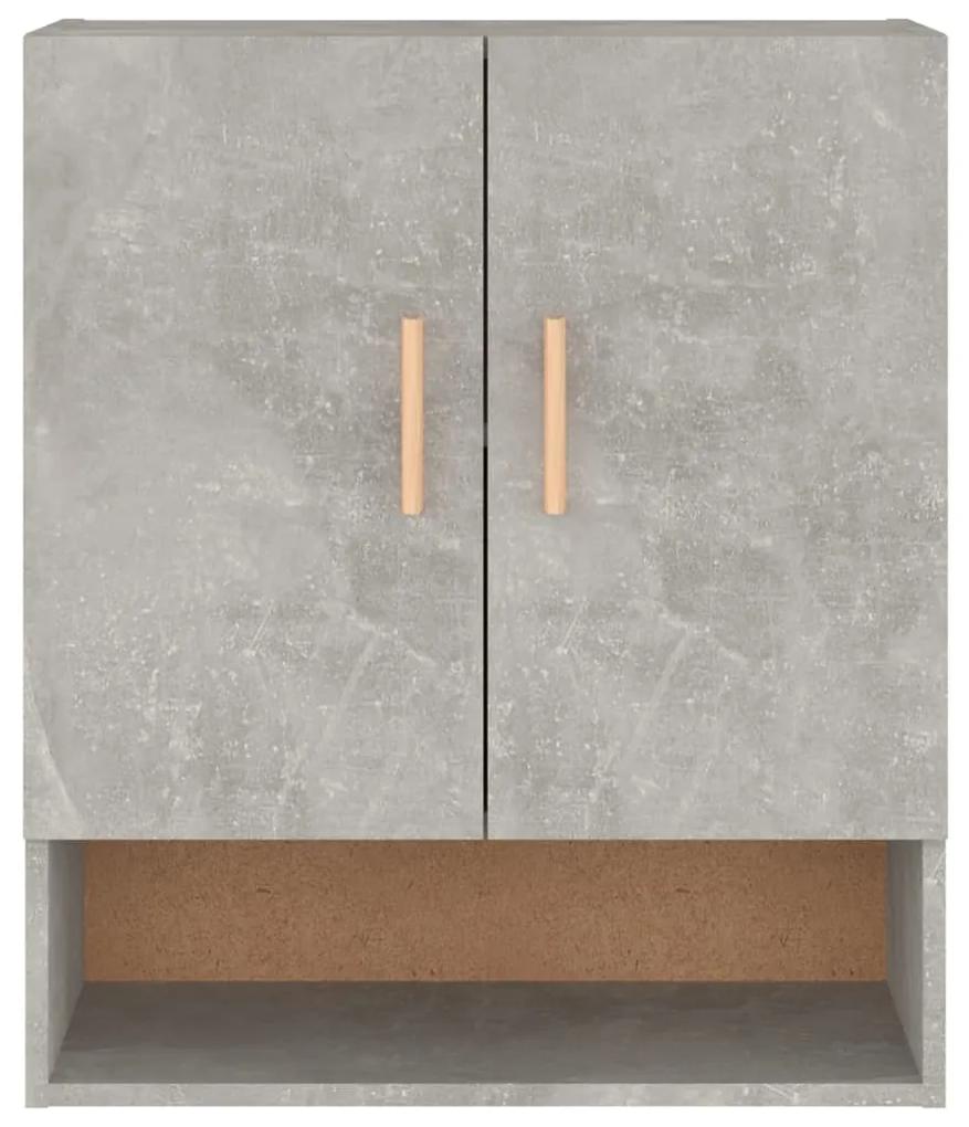 Nástěnná skříňka betonově šedá 60 x 31 x 70 cm kompozitní dřevo - Default Title