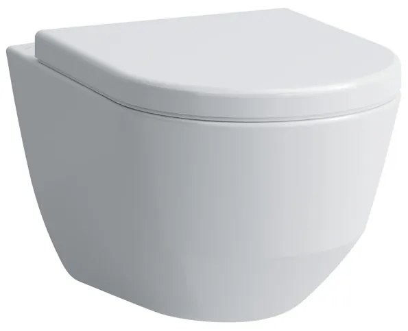 Laufen Pro závěsné WC Rimless bez oplachovacího kruhu, bílý + LCC, H8209664000001