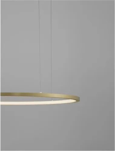 Závěsné LED svítidlo NOVA LUCE TARQUIN 37W 3000K 9345602 stmívatelné Triac