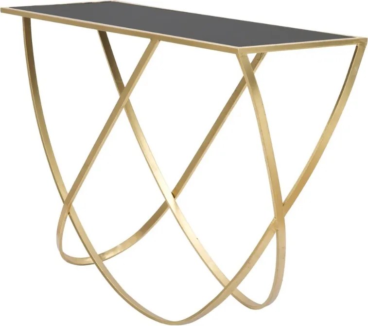 Designová konzole Rajsaun 120 cm zlatá
