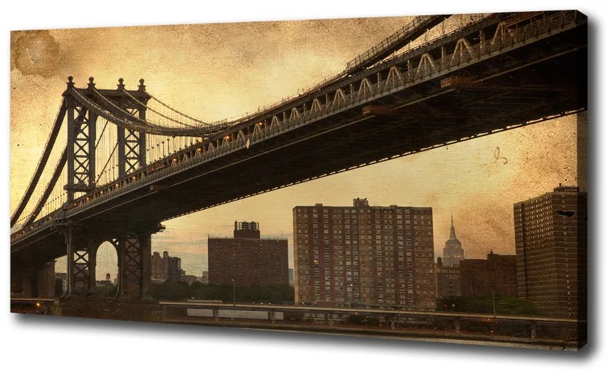 Wallmuralia Foto obraz na plátně do obýváku Manhattan New York 100x50