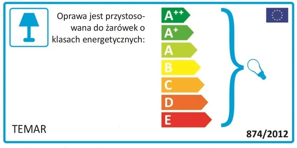 TEMAR Přisazené stropní koupelnové osvětlení CLEO, 3xE27, 24W, 40cm, kulaté, bílé, IP54