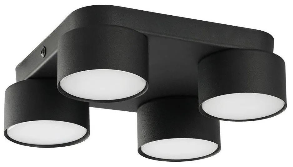 TK Lighting Stropní svítidlo SPACE 4xGX53/15W/230V černá TK3401